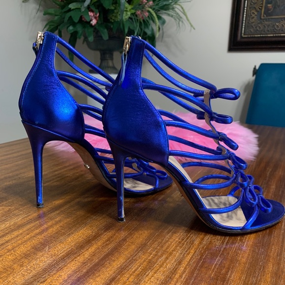 Viktor & Rolf | Shoes | Viktor And Rolf Metallic Heels | Poshmark